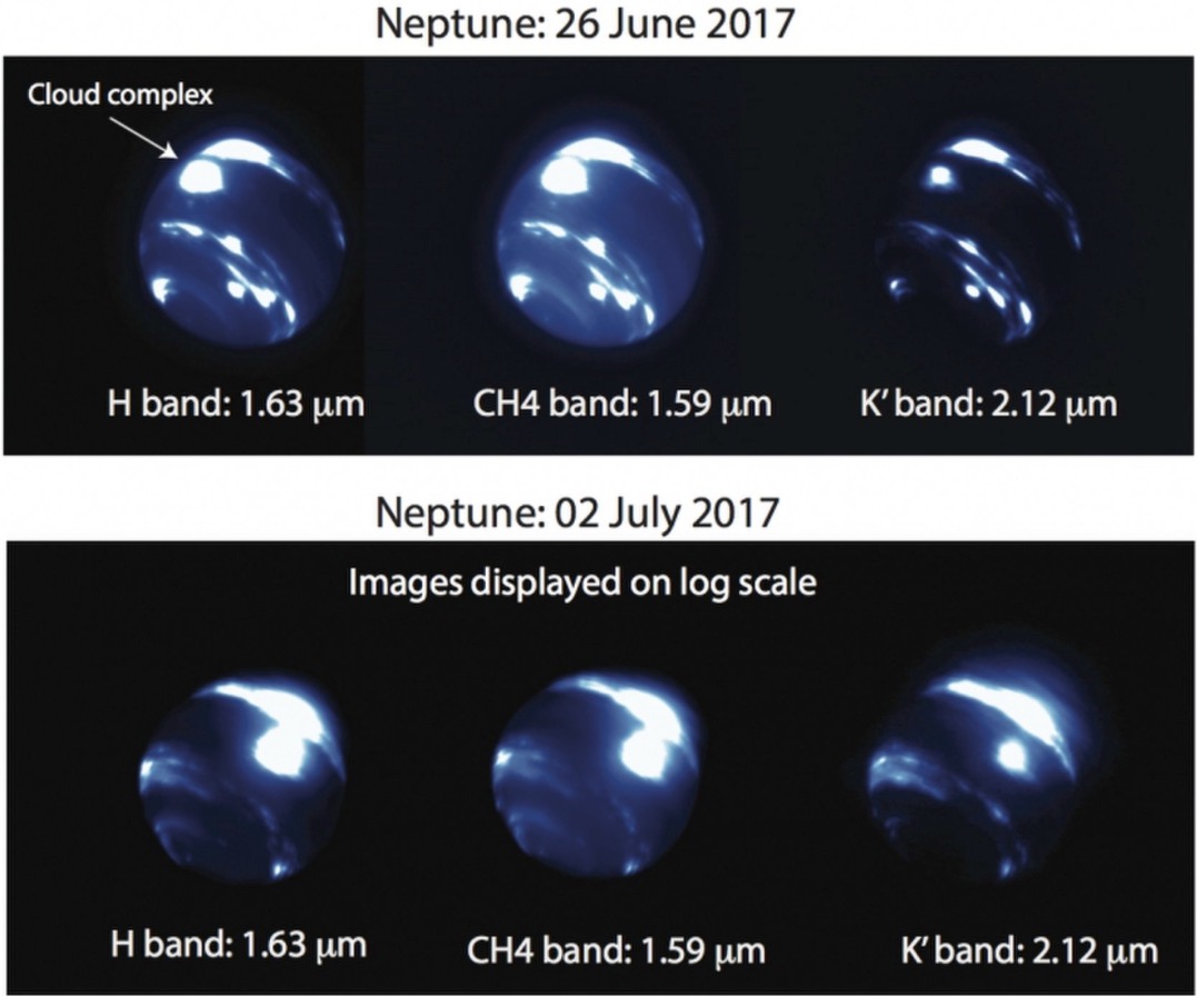 Planet Neptune's Storm