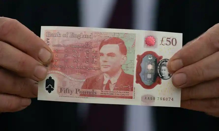 New British £50 banknote honouring Alan Turing | Principia Scientific ...