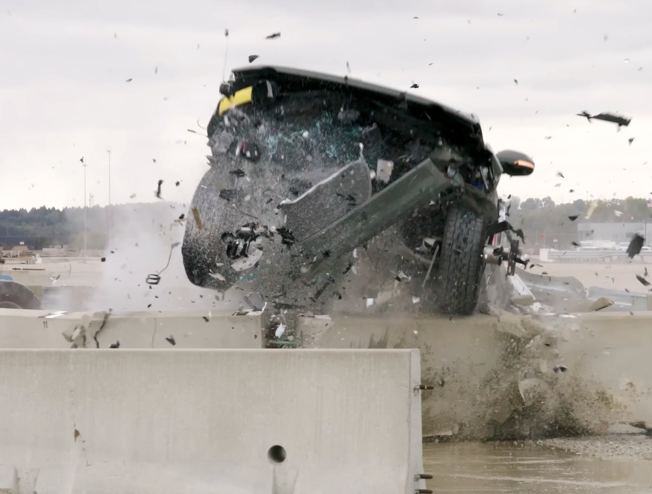 Existing US Guardrails Cannot Stop EVs Smashing Through Them ...