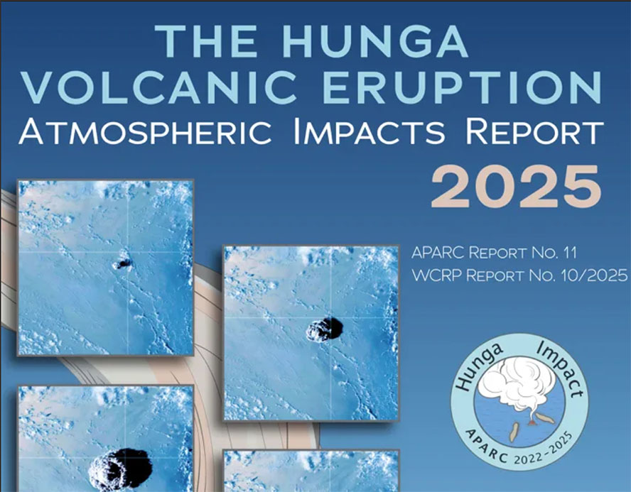 New Report Downplays Hunga Volcano’s Massive Water Vapor Injection ...